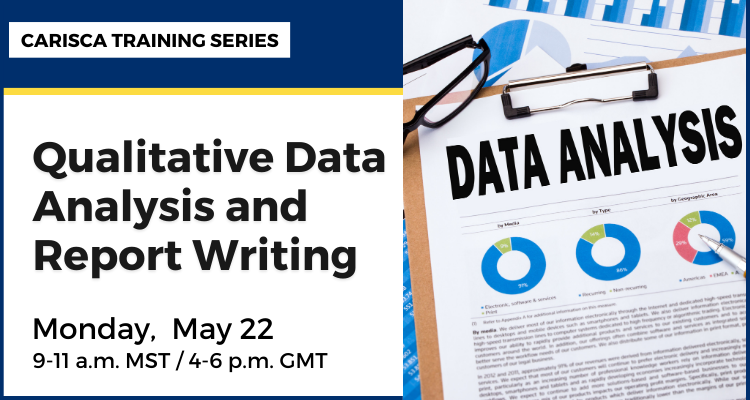 Qualitative Data Analysis and Report Writing - Centre for Applied ...