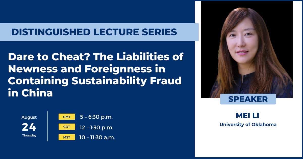 Dare to Cheat? The Liabilities of Newness and Foreignness in Containing ...