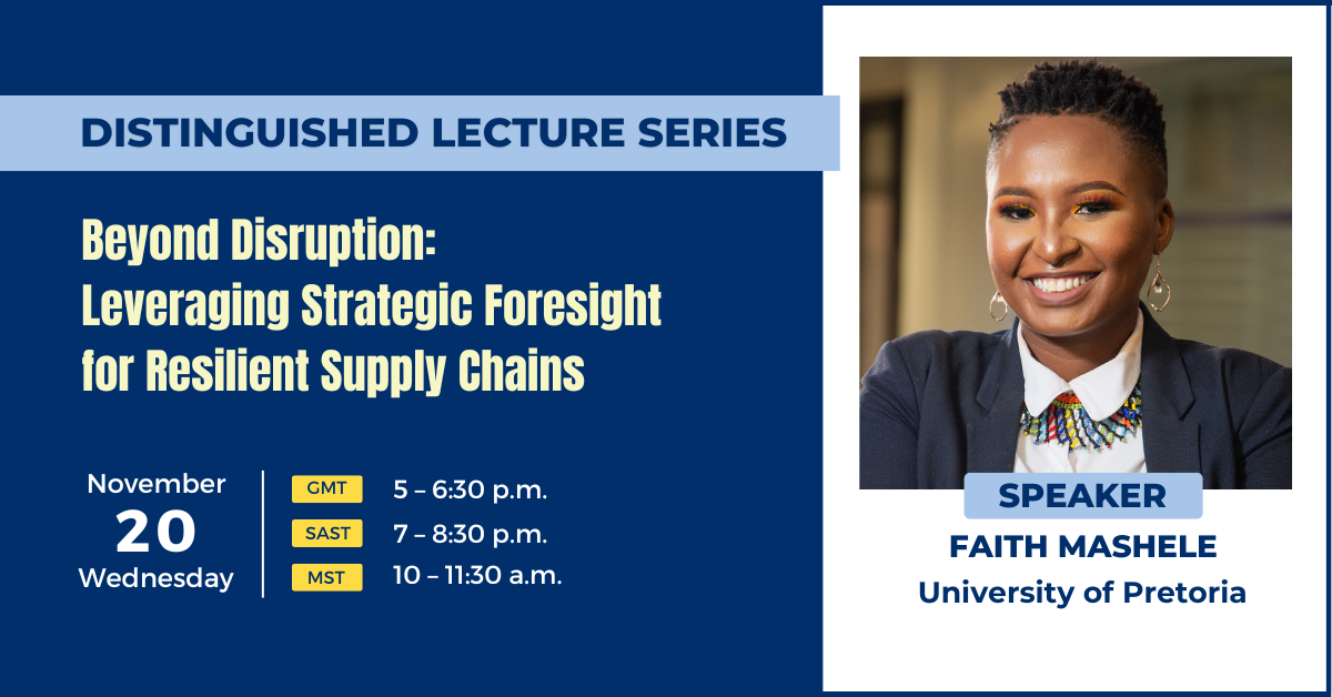 Beyond Disruption: Leveraging Strategic Foresight for Resilient Supply ...