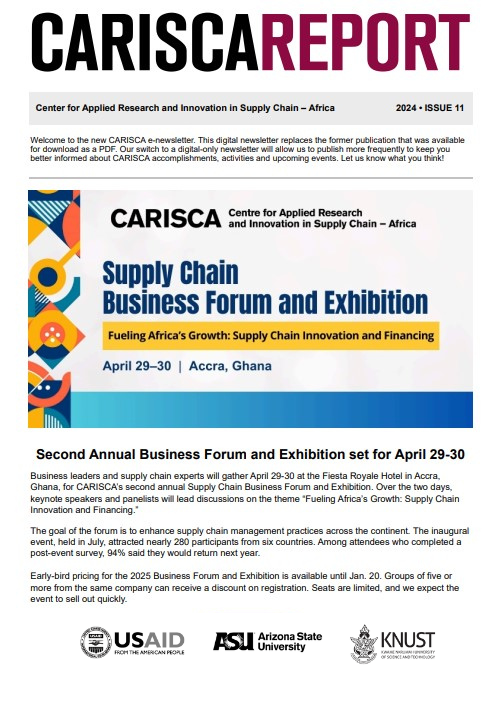 CARISCA Newsletter - Centre for Applied Research and Innovation in ...
